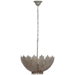 Kayoom H&auml;ngeleuchte &raquo;H&auml;ngelampe Autumn Leaves Large&laquo; E27 1 Stk. handgefertigt, modern beige 1, &Oslash; 77cm H: 31cm, 1 Stk.