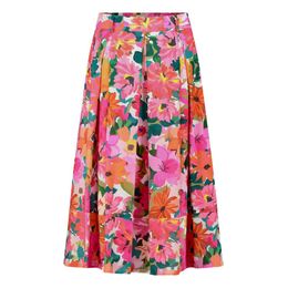 Vera Mont Sportiver Rock mit Gummizug in Yellow/Pink | Gr.: 44