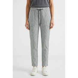 Cecil Damen Schlupfhose &raquo;Style Tracey&laquo; Seersucker Hose XXL (46), L&auml;nge 28