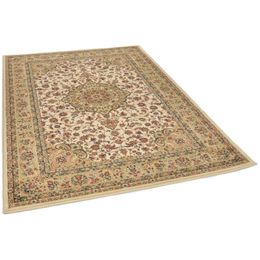 Theko Teppich &raquo;Hamadan 359&laquo; rechteckig 10 mm H&ouml;he Kurzflor, Orient-Optik, auch als L&auml;ufer beige Polypropylen B : 66cm 1 Stk., 10mm, L: 120cm