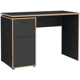 FMD Schreibtisch &raquo;Elias 10&laquo; grau B/H/T: 110,5cm x 75,2cm x 50,2cm