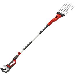 Einhell Obstpfl&uuml;cker &raquo;GE-FS 18/53 Li-Solo&laquo; ohne Akku und Ladeger&auml;t rot Aluminium, Kunststoff Drehzahlregulierung zur optimalen Anpassung der Geschwindigkeit