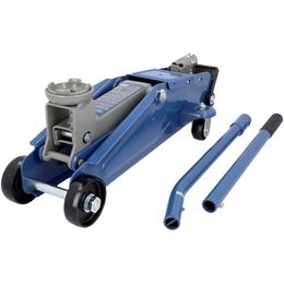Rangierwagenheber &raquo;2T&laquo; blau Stark: Der Cartrend Rangierwagenheber hydraulisch 2T eignet sich dank der Tragkraft von bis zu 2t f&uuml;r die meisten 