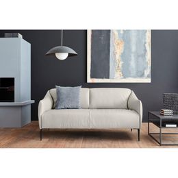 W.Schillig 2,5-Sitzer &raquo;sally Designsofa, Loungesofa, bequem, schmale Armlehnen, Breite 174cm&laquo; mit Metallf&uuml;&szlig;en in Schwarz pulverbeschichtet, Breite 174
