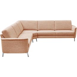 Home Affaire Ecksofa &raquo;Solvaro, optional motorischer Sitzvorzug, Breite 283 cm&laquo; Saugroboter-tauglich, hochwertige Details & sorgf&auml;ltige Verarbeitung 