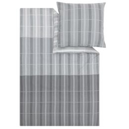 s.Oliver Bettw&auml;sche &raquo;Satin-Flanell Kombi-Bettw&auml;sche s.Oliver&laquo; 2 mit glatter Satin- und kuscheliger Flanellseite Mako-Satin, Obermaterial: 100% 