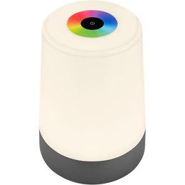 Briloner Leuchten LED Au&szlig;en-Tischleuchte &raquo;NUBUSI 7554015&laquo; wei&szlig; Einheitsgr&ouml;&szlig;e