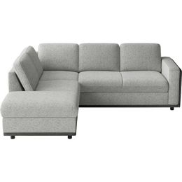 Sit & More sit&more Ecksofa &raquo;Cordoba&laquo; wahlweise mit Schlaffunktion und Bettkasten oder Stauraum beige 100% Polyester B/H/T: 232cm x 85cm x 212cm, Chenille, 