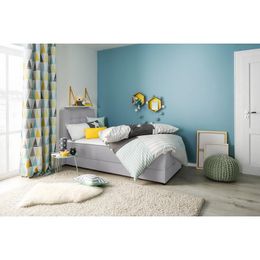 Home Affaire Boxbett &raquo;Mieke&laquo; incl. Bettkasten und Topper, Bezug impr&auml;gniert, 2 Breiten grau Struktur impr&auml;gniert (100%) Struktur impr&auml;gniert, 