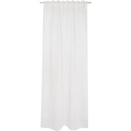 Tom Tailor HOME Vorhang &raquo;Natural Stripe&laquo; verdeckte Schlaufen 1 Stk. tlg. transparent grau Polyester 250cm, verdeckte Schlaufen, 130cm
