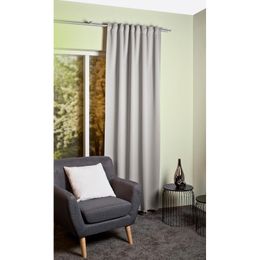 Verdunkelungsvorhang &raquo;BLACKY&laquo; Multifunktionsband 1 Stk. tlg. Verdunklungsschal, Multifunktionsband, Uni grau Polyester 175cm, Multifunktionsband, 