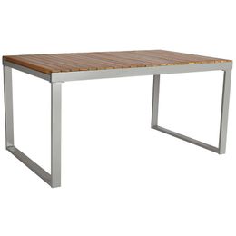Merxx Gartentisch &raquo;Monaco&laquo; BxTxH: 150/200 x 90 x 74 cm braun B/H/T: 90cm x 74cm x 90cm