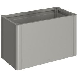 BioHort Hochbeet &raquo;BELVEDERE midi 1x0,5; verschiedene Farben&laquo; 102x53x61 cm, extrem langlebig, aus Metall grau Stahl B/H/T: 103,1cm x 61cm x 54,7cm