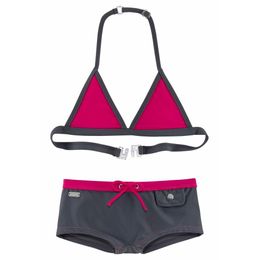 Buffalo Triangel-Bikini in grau-pink | Gr.: 122/128