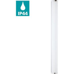 Eglo LED Wandleuchte &raquo;GITA 2 Wandlampe, Chrom, wei&szlig;, IP44, Spiegelleuchte, Badezimmerlampe&laquo; LED-Board Warmwei&szlig; Feuchtraumleuchte, Badezimmer, elegant,