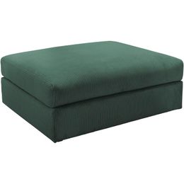 OTTO home Polsterhocker &raquo;Soft&Cosy XL, B: 101 cm - OTTO. Verl&auml;ssliche Qualit&auml;t.&laquo; Mega-Hocker, in Cord oder Chenille-Struktur w&auml;hlbar gr&uuml;n 100% 