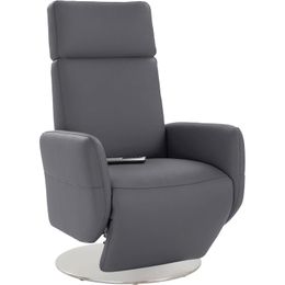 Sit & More sit&more Relaxsessel &raquo;Kobra&laquo; in Gr&ouml;&szlig;e L, wahlweise mit Motor und Aufstehhilfe grau Luxus-Kunstleder;NaturLEDER (echtes Rindsleder);Luxus-Microfaser (