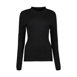 Blue Seven Damen Strickpullover "Pullover", schwarz, Gr. 40, 80% Viskose, 20% Polyamid, Pullover