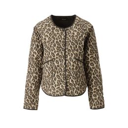 Aniston CASUAL Steppjacke in beige-oliv-braun-taupe-schwarz | Gr.: 46