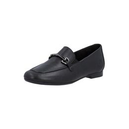 Remonte Klassische Slipper in Schwarz | Gr.: 38