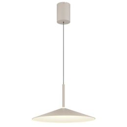 Globo LIGHTING H&auml;ngeleuchte &raquo;LAMPONE&laquo; LED-Modul 1 Stk. Warmwei&szlig; H&auml;ngeleuchte, Opalglas, Soft-Lift, LED 18W wei&szlig; 1, &Oslash; 47,5cm H: 150cm, 1 Stk.