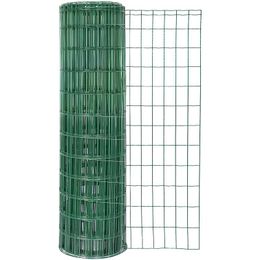 Alberts Schwei&szlig;gitter &raquo;Fix-Clip Pro &laquo; H&ouml;he: 80-150cm, Gesamtl&auml;nge: 10-25 m gr&uuml;n Stahl H/L: 122cm x 25m