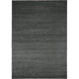 OTTO home Teppich &raquo;Feodora&laquo; rechteckig 11 mm H&ouml;he Kurzflor, Uni-Farben, ideal im Wohnzimmer & Schlafzimmer grau Polypropylen B : 160cm 1 Stk., 11mm, L