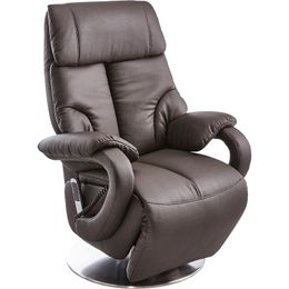 Sit & More sit&more TV-Sessel &raquo;Invito&laquo; in Gr&ouml;&szlig;e M, wahlweise mit Motor und Aufstehhilfe braun Luxus-Kunstleder;NaturLEDER (echtes Rindsleder);Luxus-Microfaser (