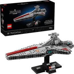 Lego Konstruktionsspielsteine &raquo;Angriffskreuzer der Venator-Klasse (75441), Lego Star Wars&laquo; grau Einheitsgr&ouml;&szlig;e Konstruktionsspielsteine