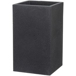 Scheurich Blumentopf &raquo;70/240 C-CUBE HIGH&laquo; schwarz B/H/T: 28cm x 47,7cm x 28cm