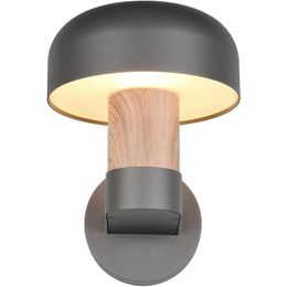 Trio Leuchten Au&szlig;en-Wandleuchte &raquo;FRASER, Fassadenbeleuchtung Laterne Pilzform, exkl 1x E27 max 10W IP54&laquo; E27 1 Stk. warmwei&szlig; - kaltwei&szlig; Hauswand 