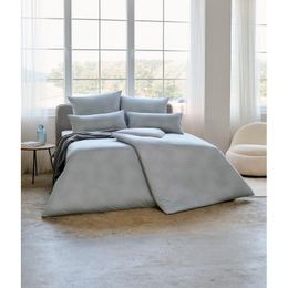 Estella Bettw&auml;sche &raquo;PIPPA&laquo; 2 Stk. ABSOLUT B&Uuml;GELFREI grau Mako-Interlock-Jersey, Obermaterial: 100% Baumwolle B/L: 135cm x 200cm, 1 Stk., 1 Stk., Mako-