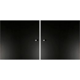T&uuml;rfront &raquo;Mistral Kubus 065, T&uuml;r passend zur Sideboard & B&uuml;cherregal&laquo; 2 Stk. tlg. (2 St), als Erg&auml;nzung f&uuml;r Korpus 025, 026, 116 und 117, Breite: 32 