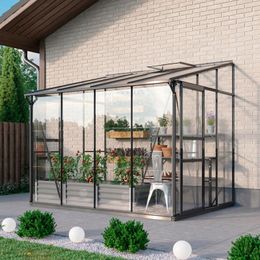 Vitavia Anlehngew&auml;chshaus &raquo;Osiris 5200&laquo; schwarz B/H/T: 190cm x 254cm