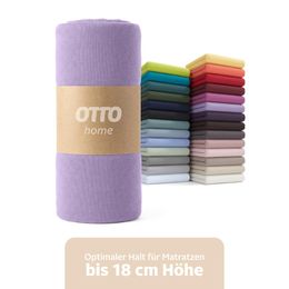OTTO home Spannbettlaken &raquo;PHYSALIS in BASIC und PREMIUM Qualit&auml;t, 100% Baumwolle&laquo; f&uuml;r Matratzen bis 18 cm H&ouml;he, Bettlaken, Spannbetttuch, pflegeleicht