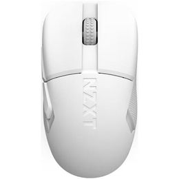 NZXT Gaming-Maus &raquo;Lift Elite Wireless&laquo; Funk kabelgebunden wei&szlig; Maximale Abfragerate: 8000 Hz (verkabelt) / 4000 Hz (kabellos)