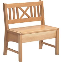 massivline&more Truhenbank &raquo;Bodensee&laquo; 1 Stk. tlg. Breite 166 cm braun Holzwerkstoff B/H/T: 77cm x 87cm x 52cm
