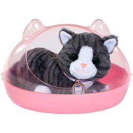 Baby Born Kuscheltier &raquo;Meine Katze Cookie mit Box&laquo; grau Einheitsgr&ouml;&szlig;e Kuscheltier