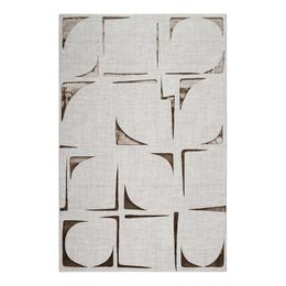 Esprit Teppich &raquo;Nelle&laquo; rechteckig 8 mm H&ouml;he Kurzflorteppich, gewebt, geometrisch, modern, Wohnzimmer, abstrakt Polypropylen B : 200cm 1 Stk., 8mm, L: 290cm