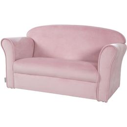 Roba Kindersofa &raquo;Lil Sofa&laquo; mit Armlehne bunt B/H/T: 78cm x 43cm x 39cm, Samt