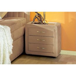 Maintal Nachtkommode braun B/H/T: 48cm x 50cm x 43cm, Stoff Standard