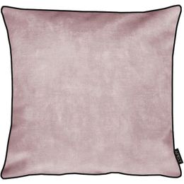 Apelt Dekokissen &raquo;Ruby&laquo; Kissenh&uuml;lle ohne F&uuml;llung, 1 St&uuml;ck rosa Polyester B/L: 46cm x 46cm, 1 Stk.
