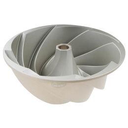 Gugelhupfform &raquo;Twist&laquo; Gugelhupfform, Backform Twist, +230&deg;, Antihaftbeschichtung beige Aluminium &Oslash; 22cm