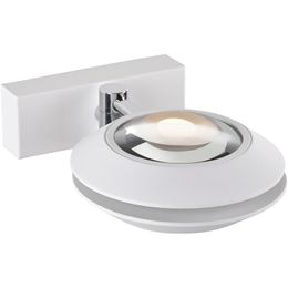 Neuhaus PURE LED Wandleuchte &raquo;PURE Oculis&laquo; LED-Board 1 Stk. Warmwei&szlig; Dimmf&auml;hig &uuml;ber separaten Tronicdimmer, dreh- & schwenkbar 2, &Oslash; 15cm H: 7,3cm, 1 