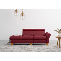OTTO home Recamiere &raquo;Lindgren&laquo; wahlweise motorische TV-Funktion, Bettkasten und Kopfteilverstellung rot 100% Polyester B/H/T: 206cm x 84cm x 93cm, 