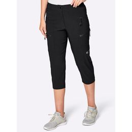 Catamaran Damen Trekkinghoseschwarz, Gr. 42, unifarben, 72% Viskose, 25% Polyamid, 3% Elasthan, Hosen