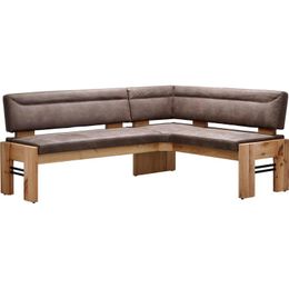 K+w Komfort & Wohnen K+W Komfort & Wohnen Eckbank &raquo;Floyd&laquo; Stauraumbank, langer Schenkel rechts oder links in 2 Qualit&auml;ten braun 520: Microfaser, 100% Polyester; 760: 