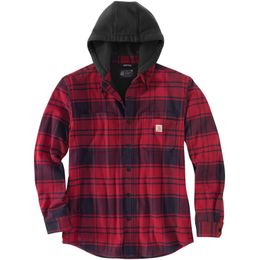 Carhartt Herren Outdoorjacke "Flannel, Fleece", schwarz, Gr. XL, Obermaterial: 50% Baumwolle CO. 50% Elasthan EL., Jacken
