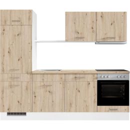IMPULS K&Uuml;CHEN K&uuml;che &raquo;"Porto", Ausrichtung w&auml;hlbar, Schubk&auml;sten mit Soft-Close,&laquo; vormontiert, wahlweise mit E-Ger&auml;ten, mit Vollauszug, Breite 240 cm B/