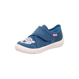 Superfit Geschlossener Hausschuh BILL in Blau | Gr.: 35